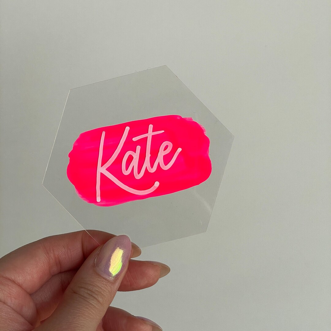 Acrylic Signs, Hexagon Name Cards, Place Cards Special Events, Parties ...