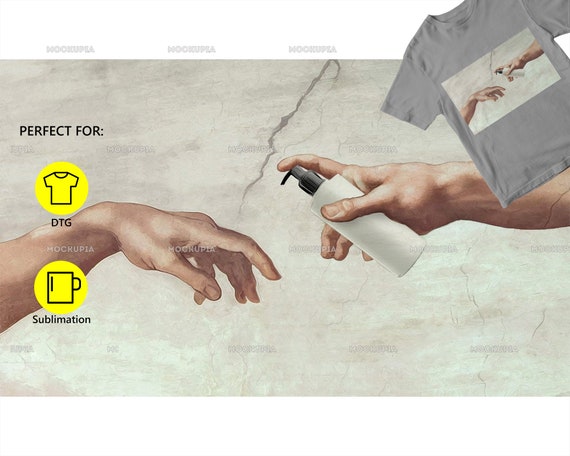 Sistine Chapel Hands Parody