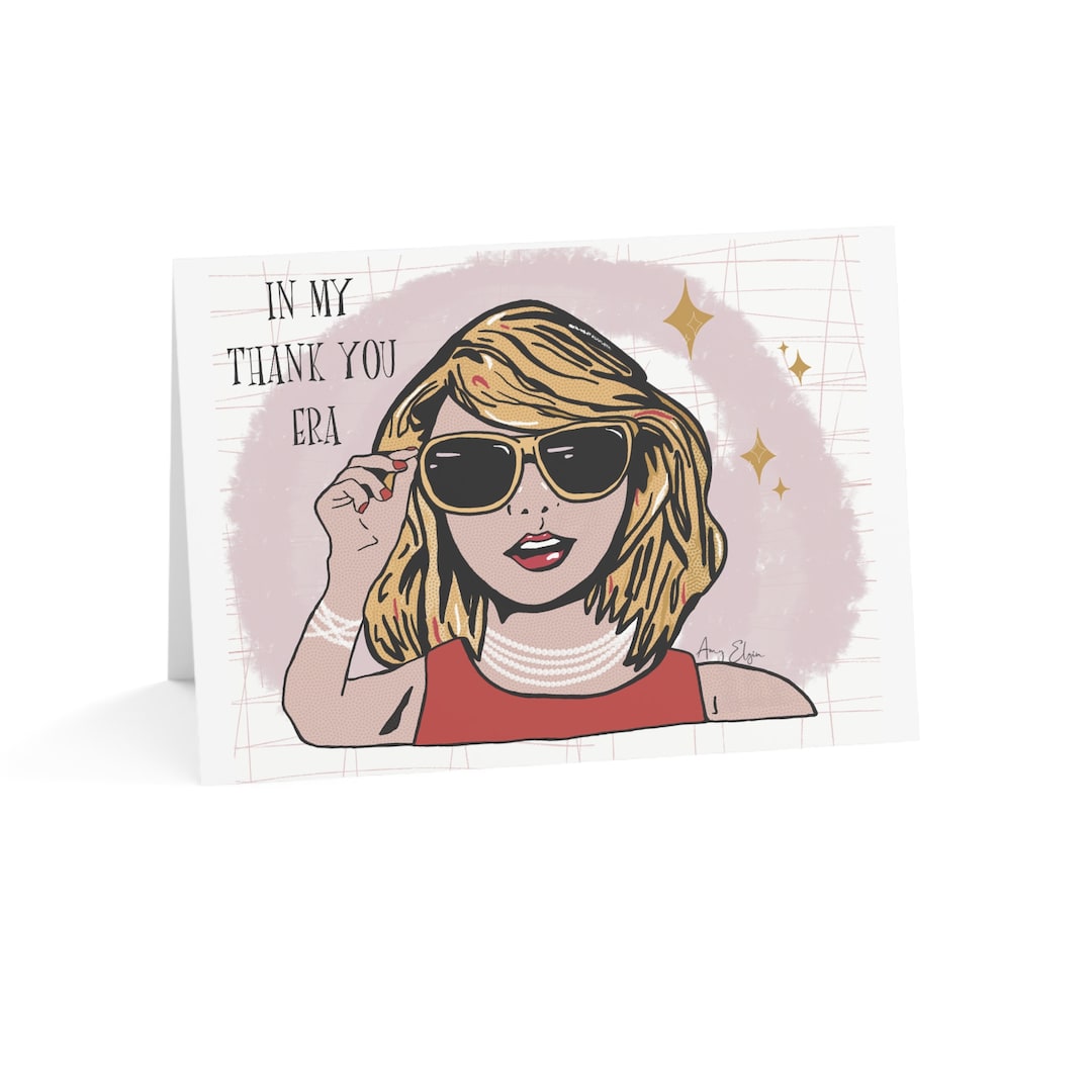 Taylor Swift, Swifty, Thank You, Thank You Card, Taylor Swift Cards ...