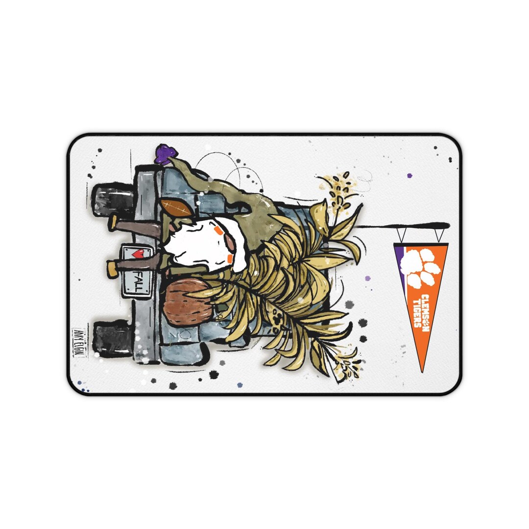 Clemson University Tiger Game Day Tailgating Desk Mat Mouse Pad - Etsy