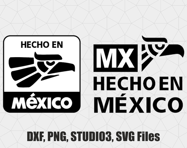 Made in Mexicologo, Hecho En Mexico, SVG, Cricut, Silhouette, Brother ...