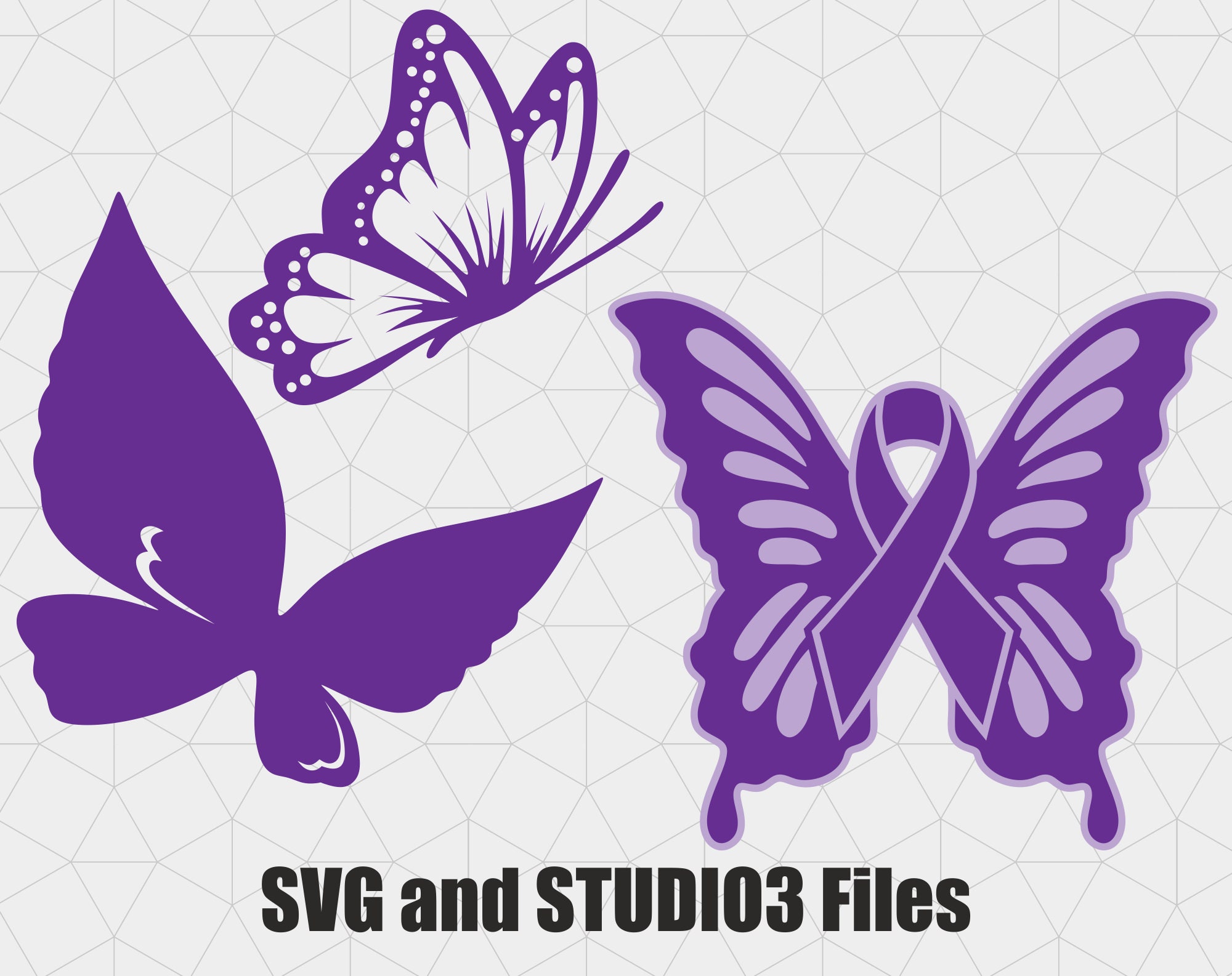 Purple Butterfly Lupus