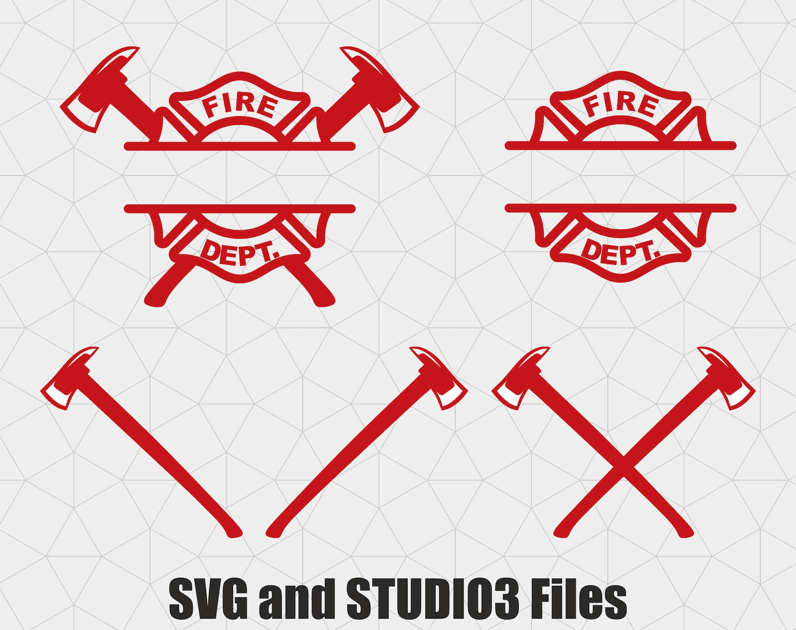 Firefighters and Fire Firemen's Shield Fire Department | Etsy Canada