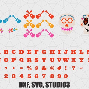 Coco Alphabet, Coco Svg, Disney Svg, Coco Movie, Dia De Muertos, Coco ...