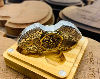 Brass Fidget Spinner - Etsy