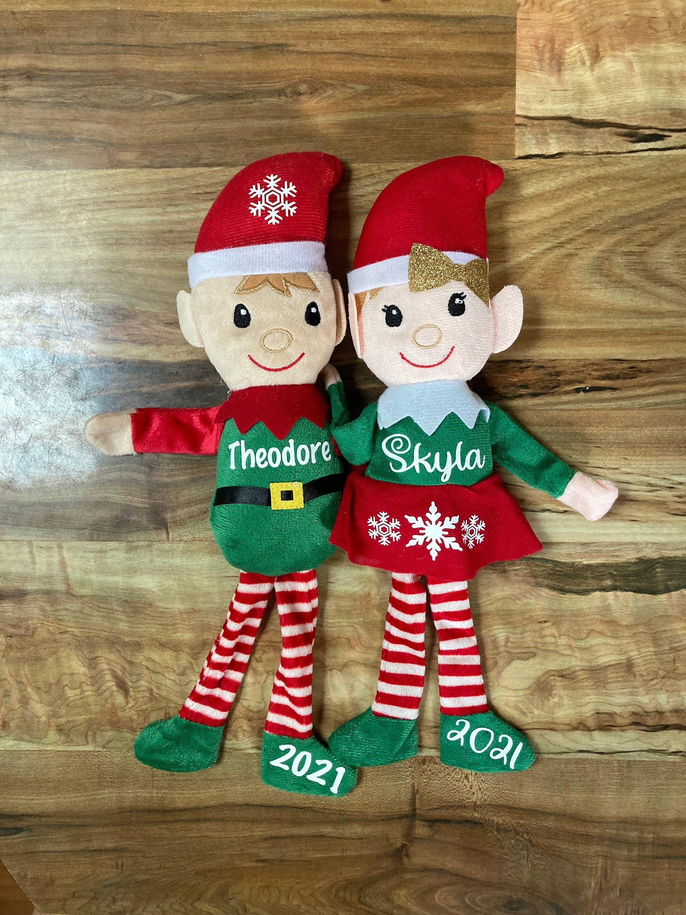 Christmas Elves Personalized Elf Custom Christmas Gifts - Etsy