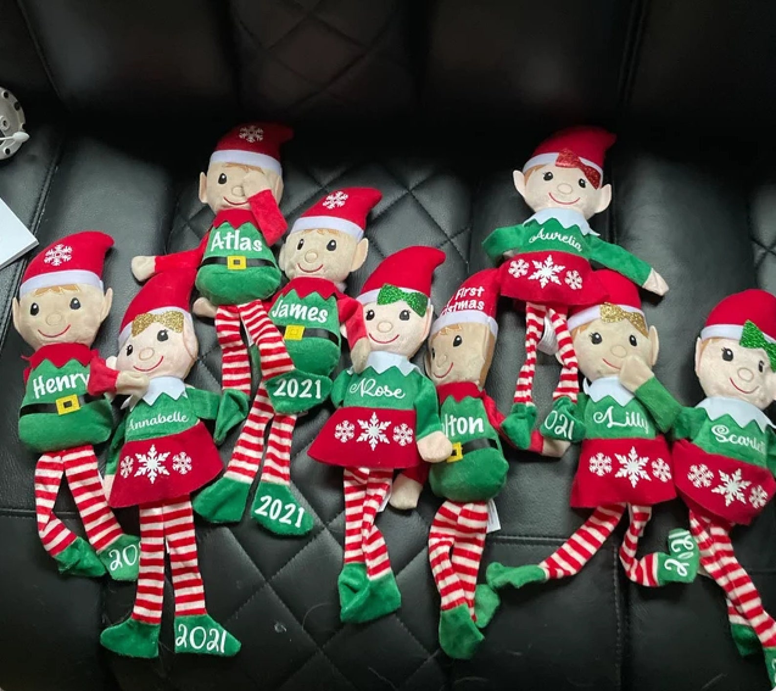 Christmas Elves Personalized Elf Custom Christmas Gifts - Etsy