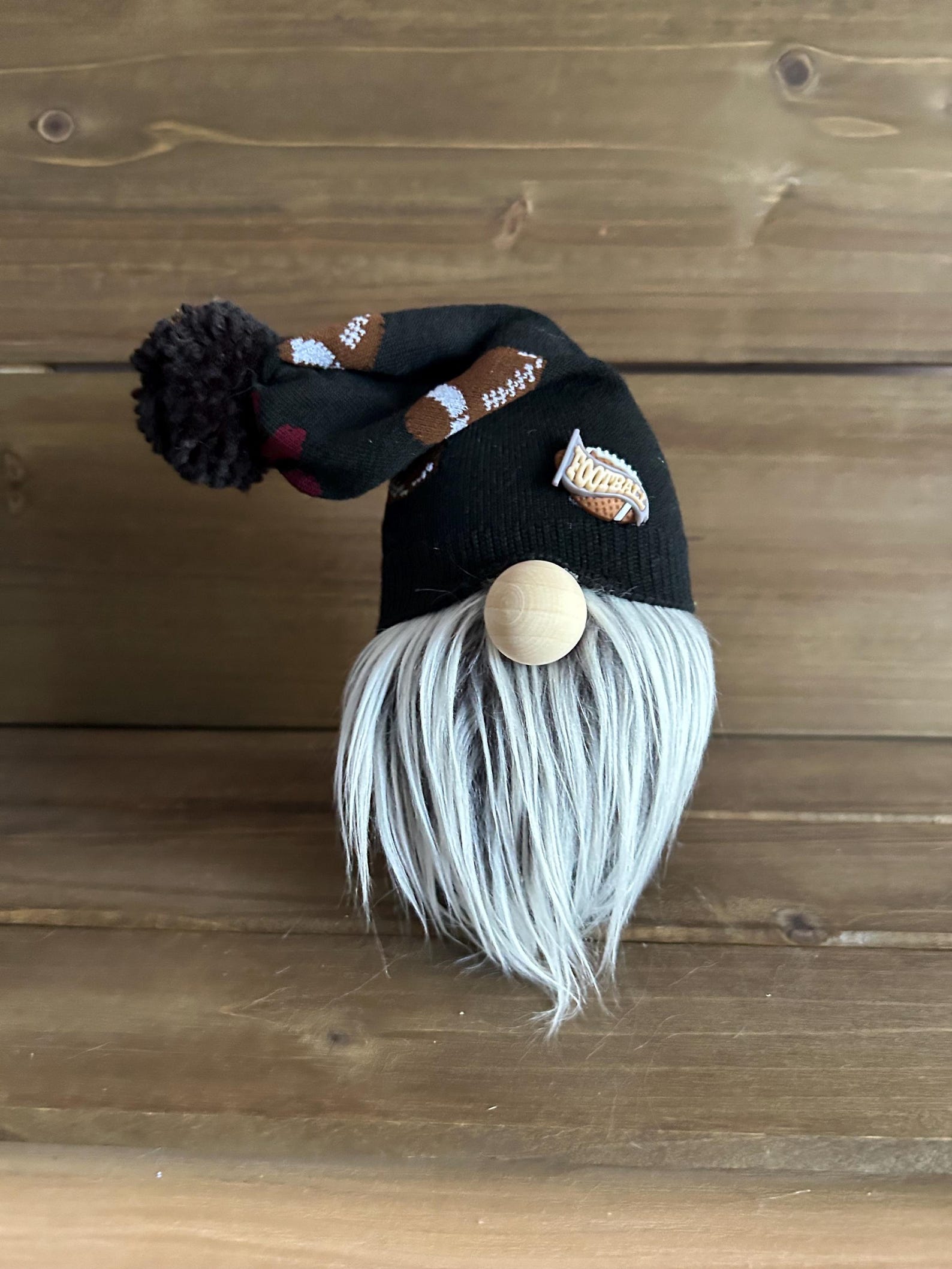 Football Themed Gnome , Gnome, Football, Football Decor - Etsy