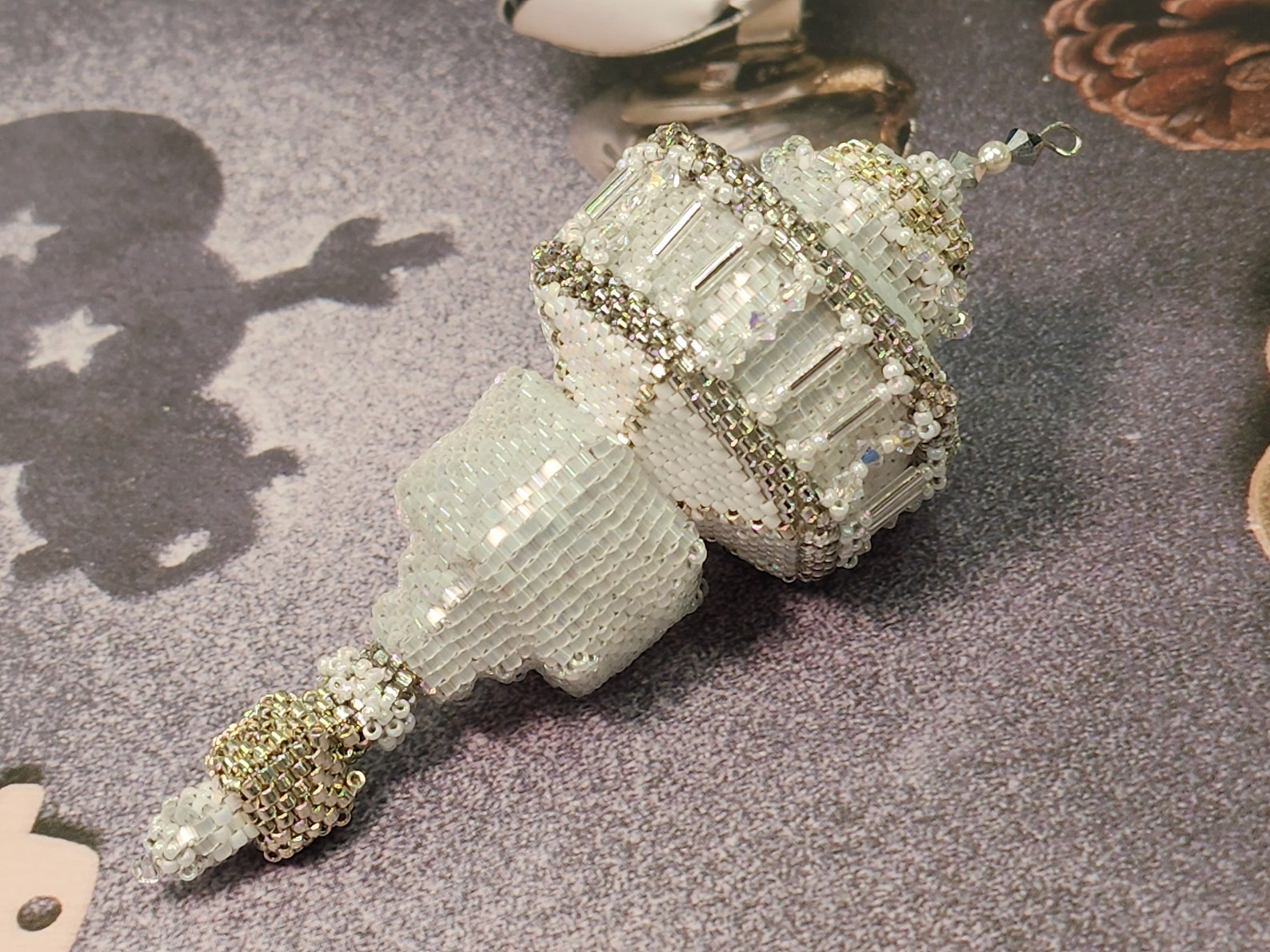 Icicle ~ an Icing Christmas Decoration Ornament PDF Tutorial - Etsy