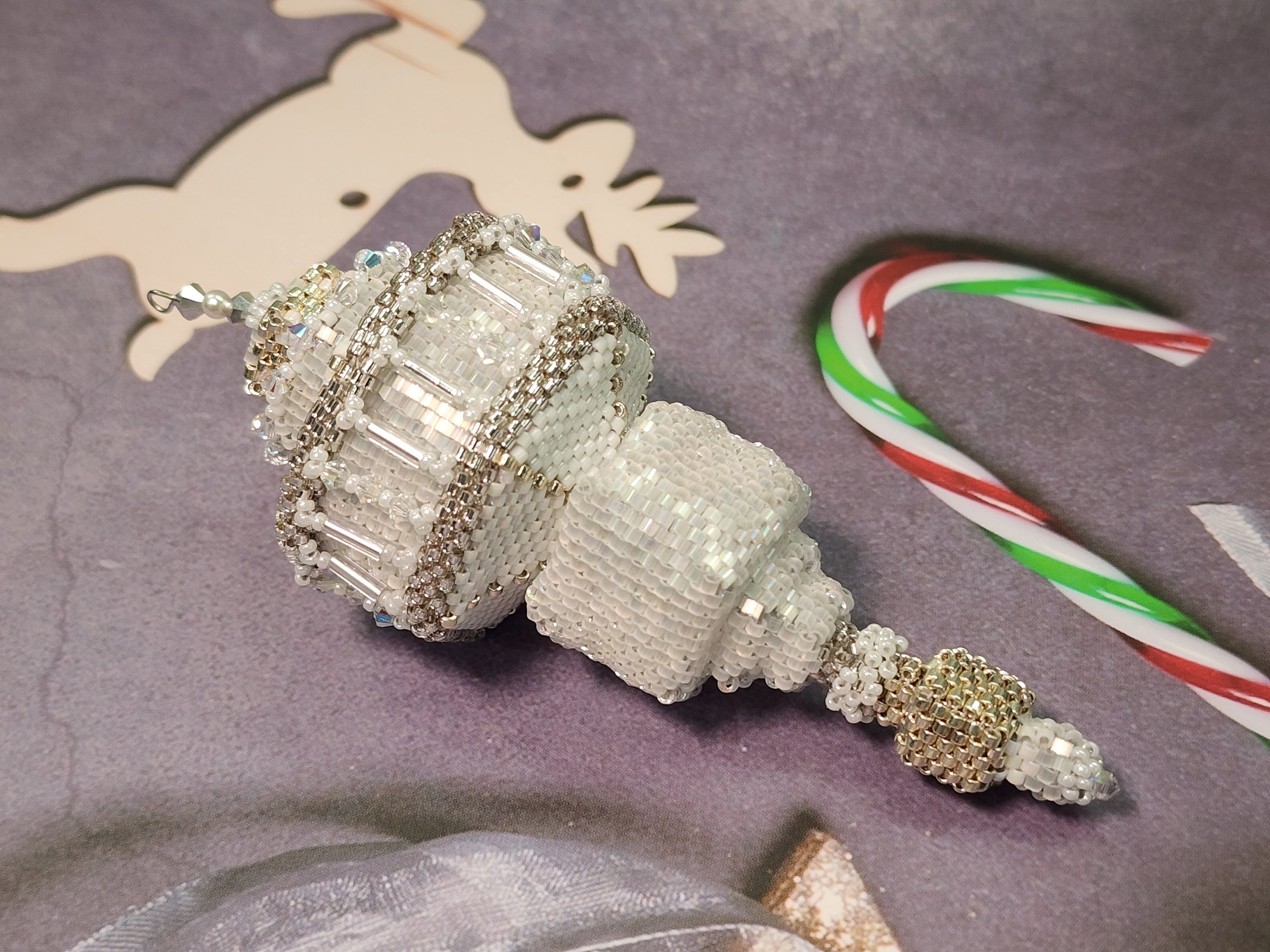 Icicle ~ an Icing Christmas Decoration Ornament PDF Tutorial - Etsy