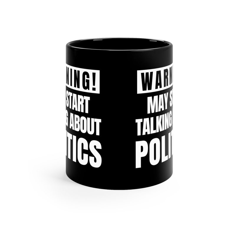 Taza de política, regalo político divertido, taza de café de cerámica ...