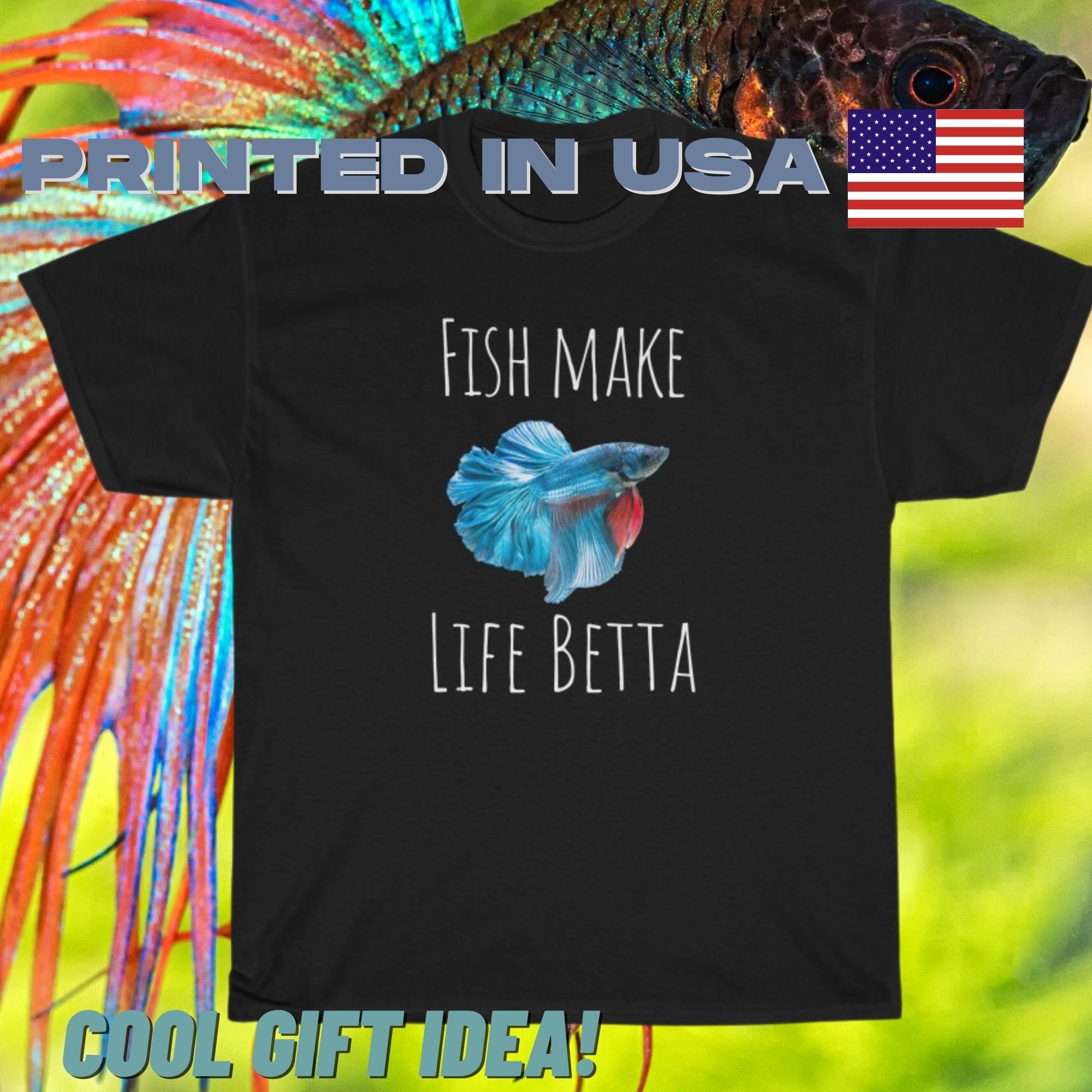 Betta Fish Shirt Beta Fish Tshirt Betta Owner T-shirt - Etsy Ireland