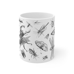 Insect Mug - Bug Mug - Cool Coffee and Insects Mug - Etsy