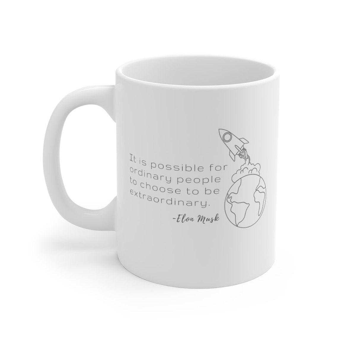 Elon Musk Quotes Elon Musk Mug Inspirational Mug It is - Etsy