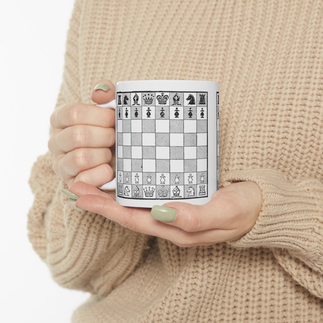 Chess Mug, Gift for Chess Lovers, Chessman Coffee Mug, Gift for Chess ...