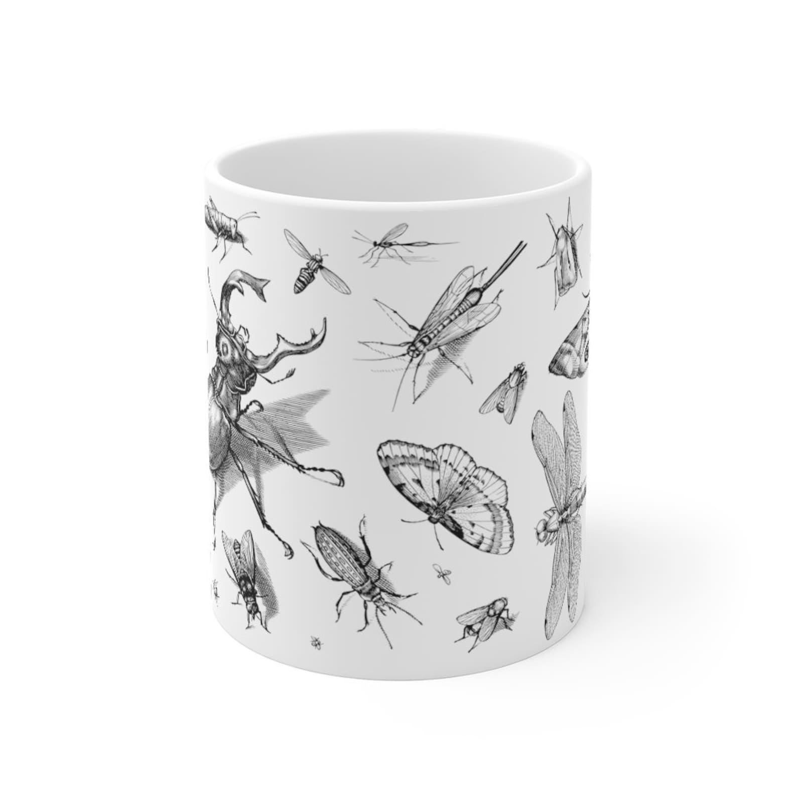 Insect Mug Best-selling Insect Lover Coffee Mug Insects - Etsy