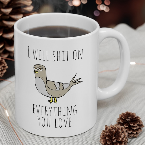 Rude Mug - Etsy