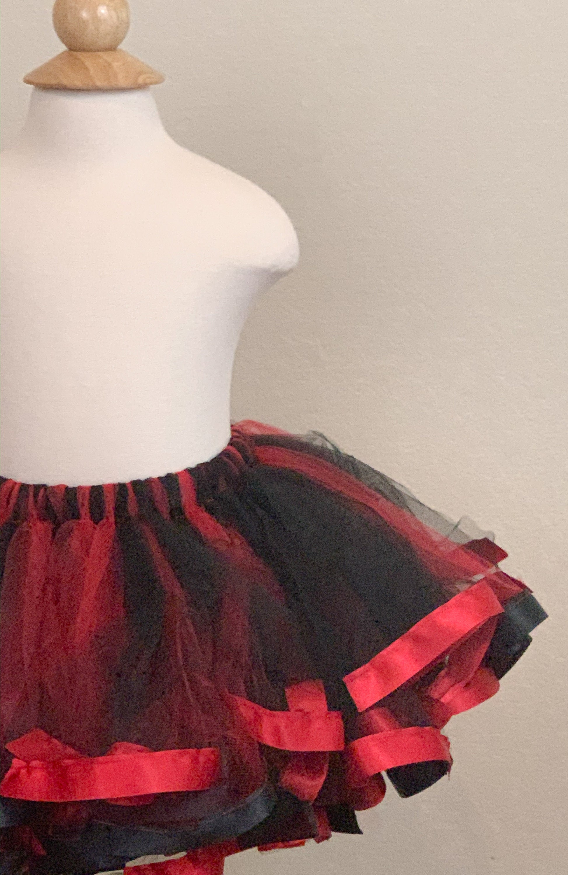 Black and Red Tutu - Etsy