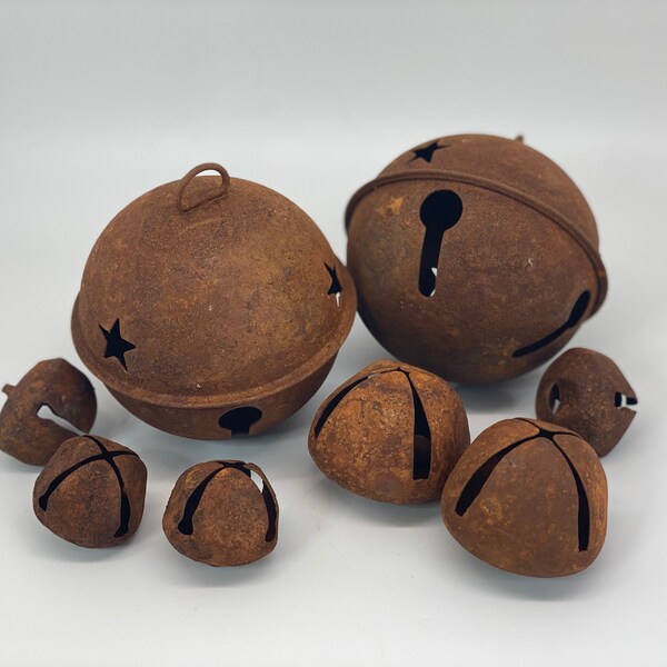 Rusty Jingle Bells - Etsy