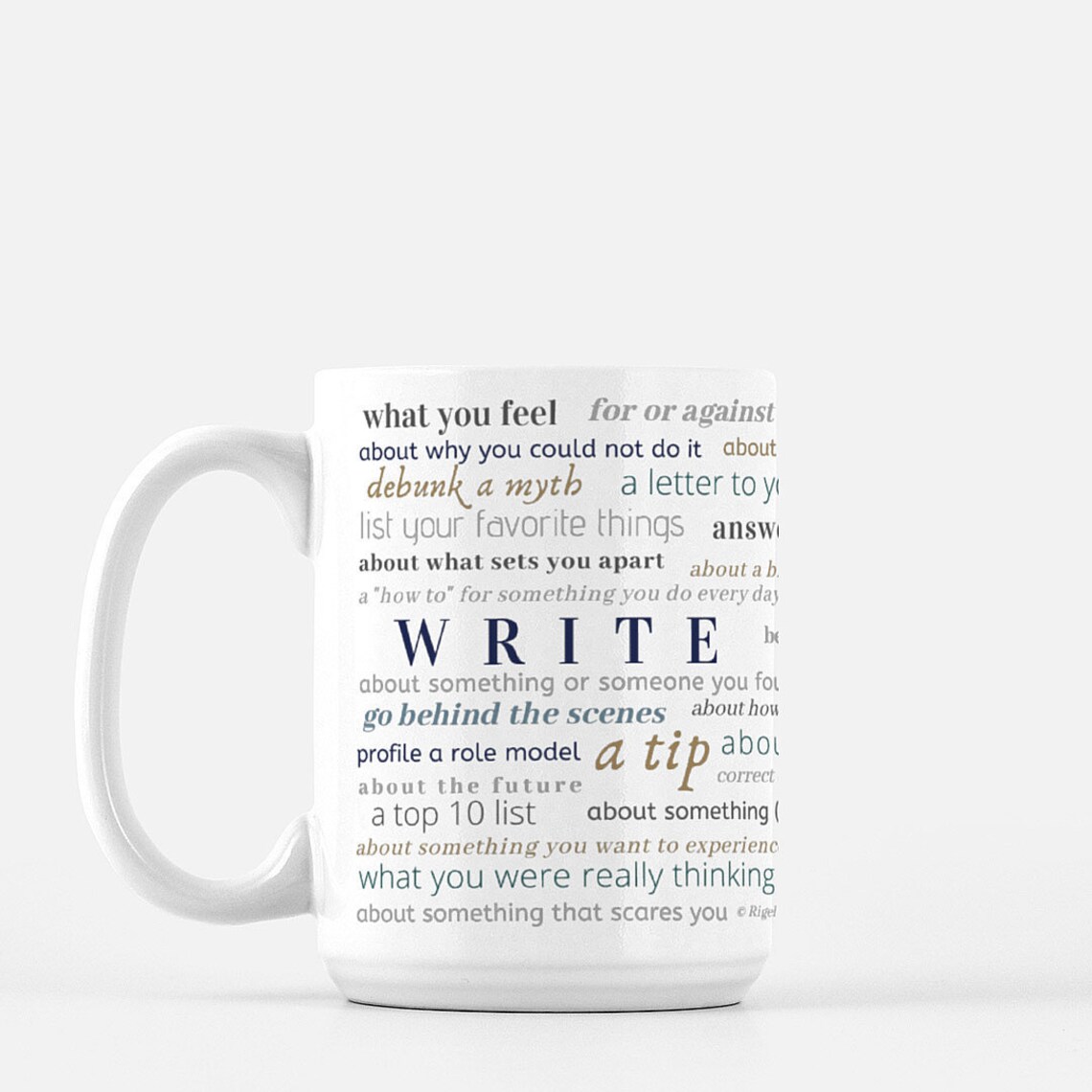 Writing Prompts Coffee Mug Writer Gifts Unique Author and | Etsy