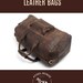 The Asta Weekender Handcrafted Leather Duffle Bag - Etsy