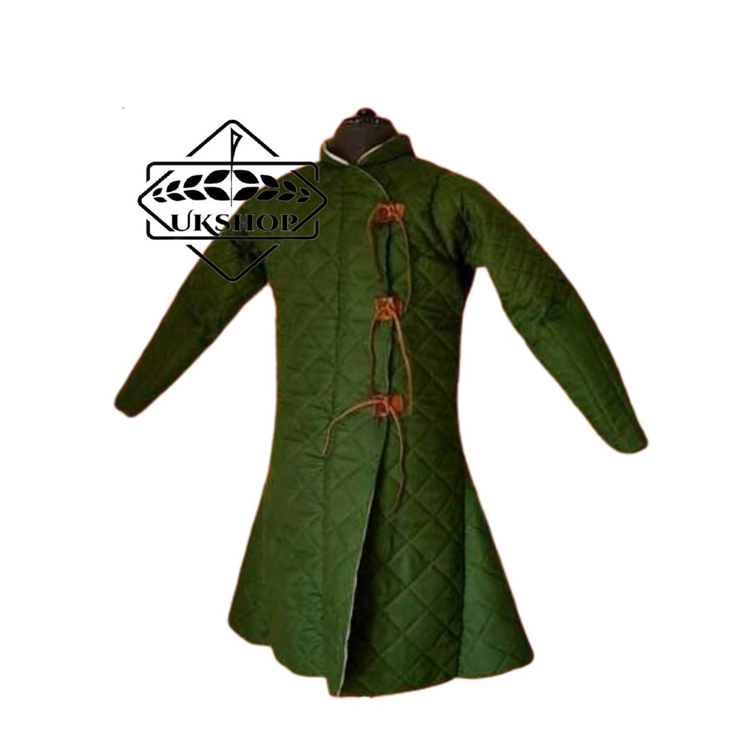 Medieval Armor Gambeson Costume Customized Long Sleeves Padded Jacket ...