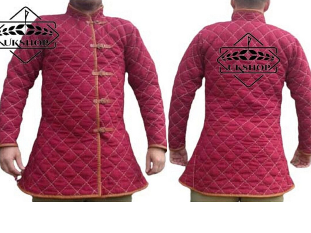 Medieval Quilted Gambeson With Full Sleeves Christmas Gift - Etsy