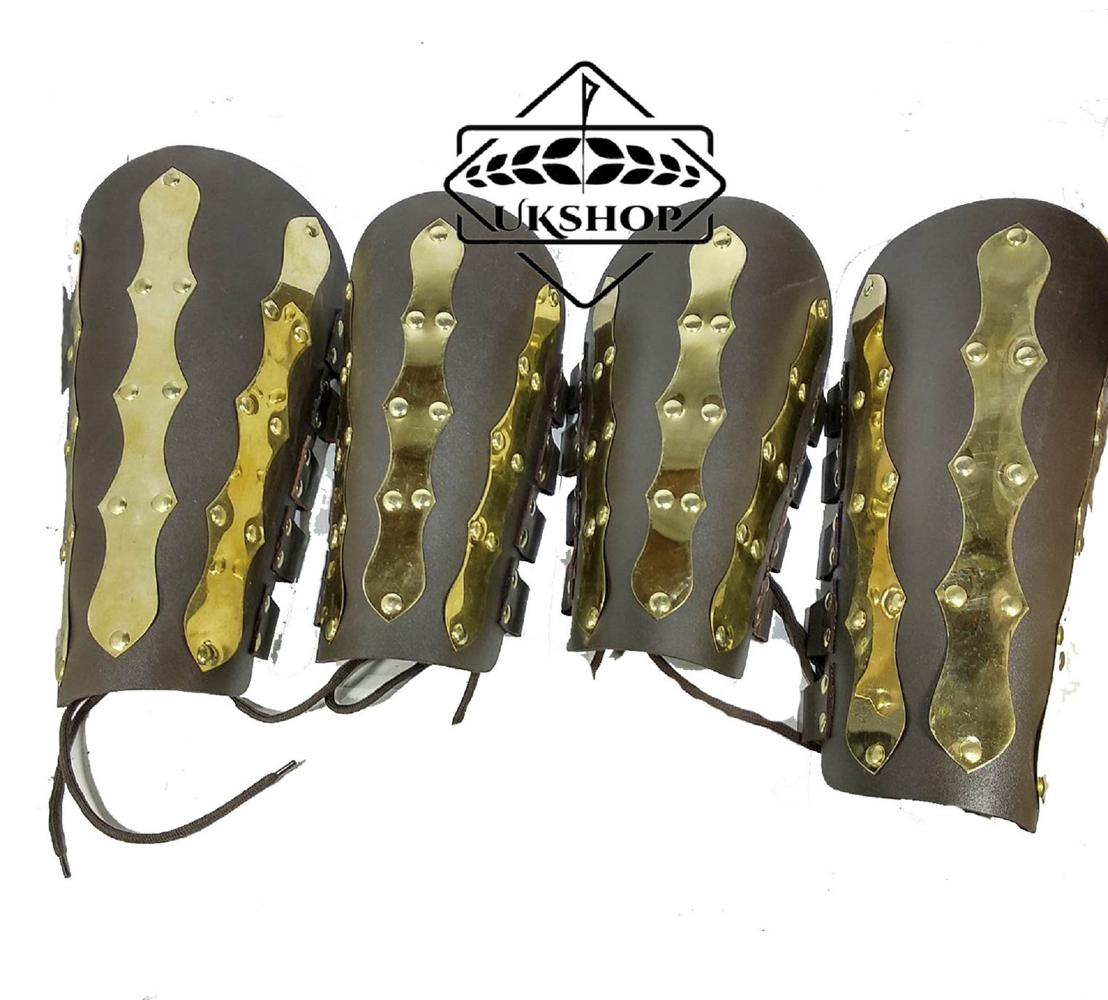 Vembracers Bracer Medieval Leather Warrior Lace up Bracers Arm | Etsy