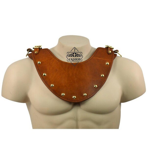 Leather Gorget - Etsy