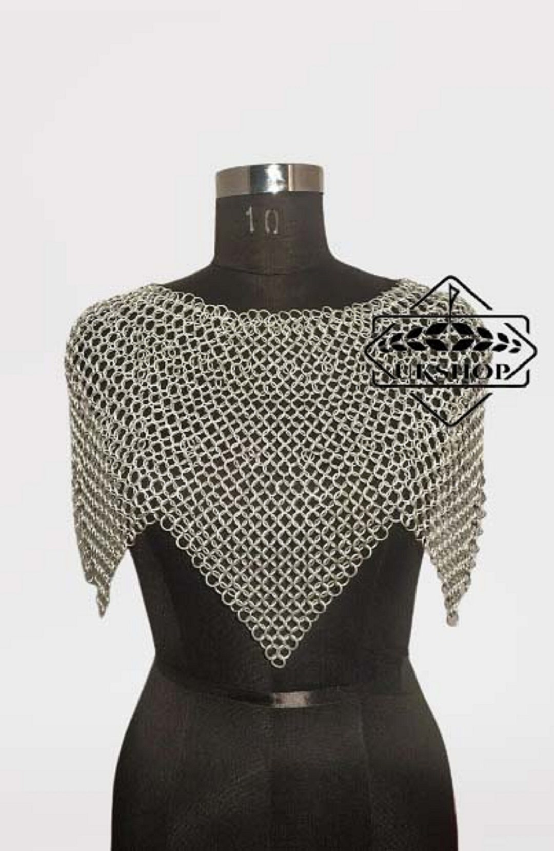 Aluminum Butted Chainmail Top, Butted Chainmail Sexy Top, Halloween ...