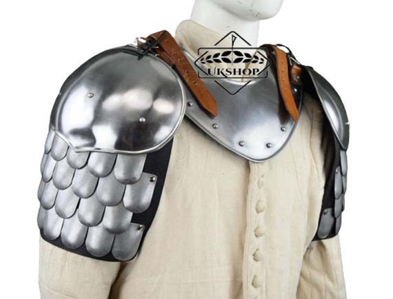 Knights Templar Shoulder Armor