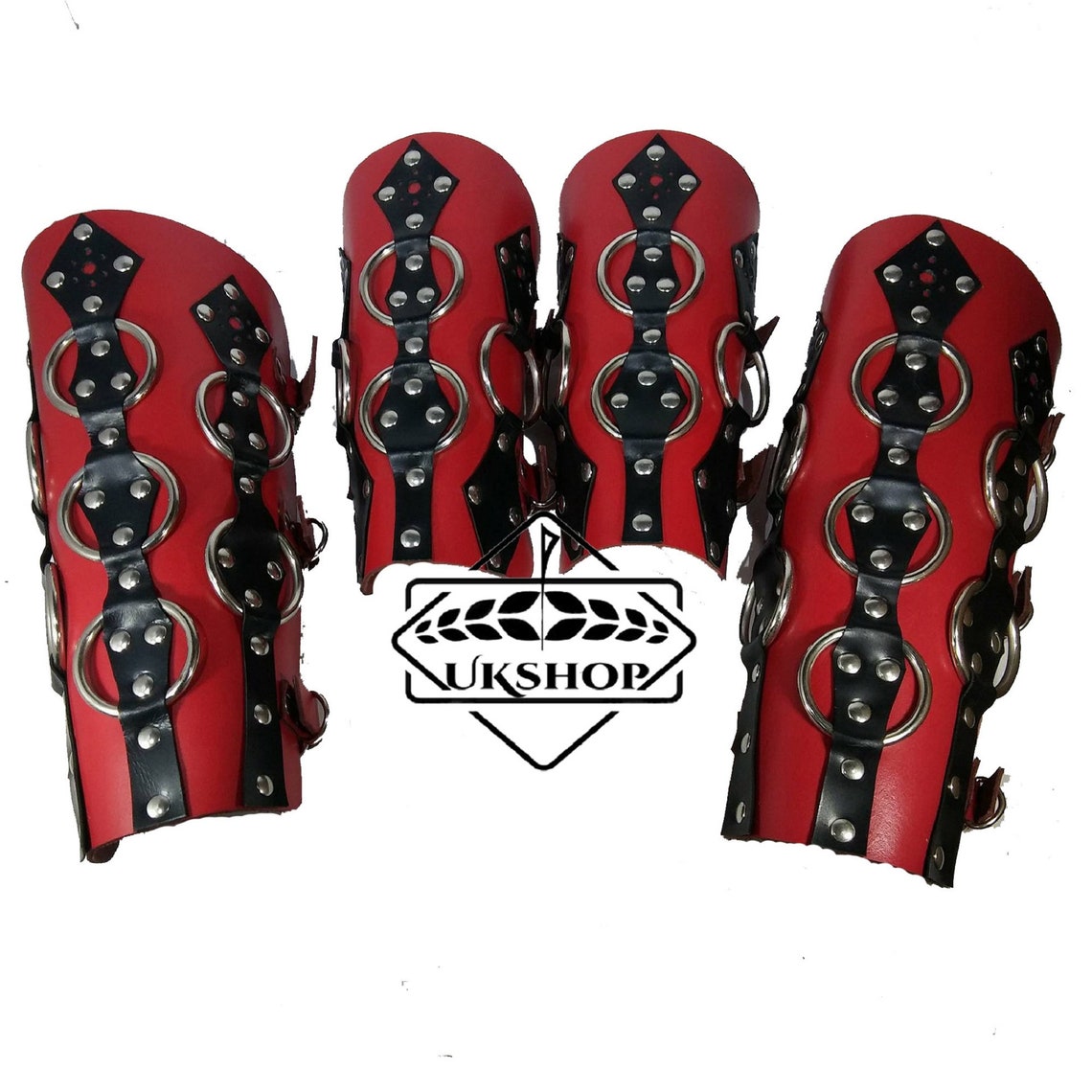 Vembracers Bracer Medieval Leather Warrior Lace up Bracers Arm | Etsy