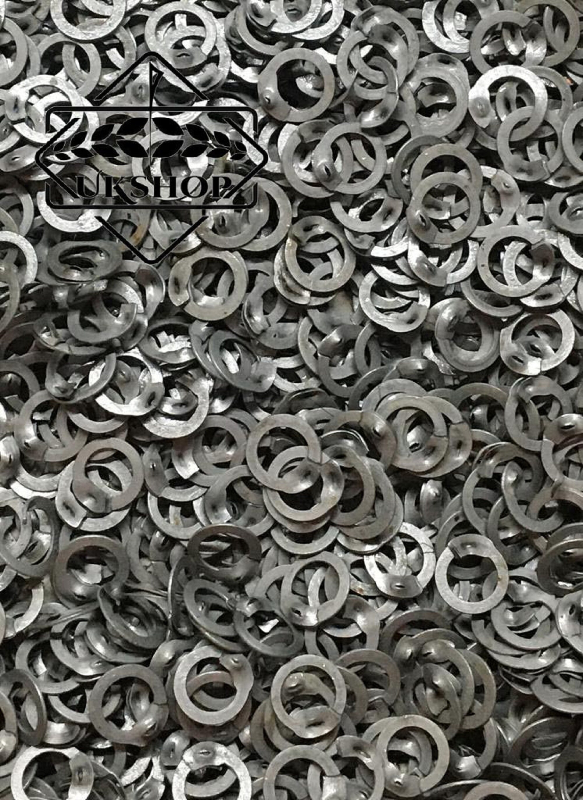 Flat Rings With Wedge Rivets 7 MM 8 MM-9 Mm Riveted - Etsy