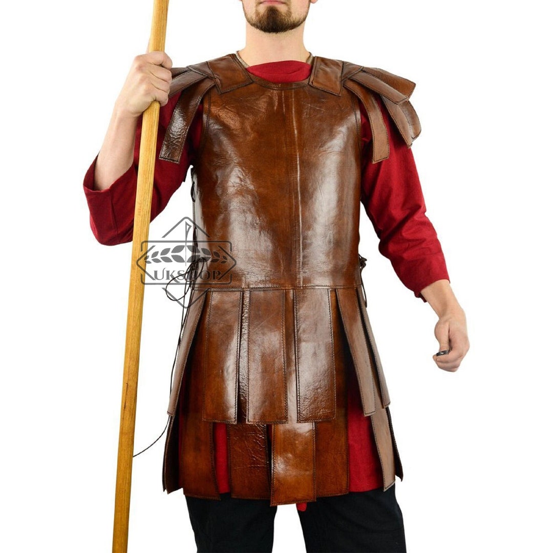 Roman Subarmalis Medieval Leather Costume Armor Subarmalis, Christmas ...