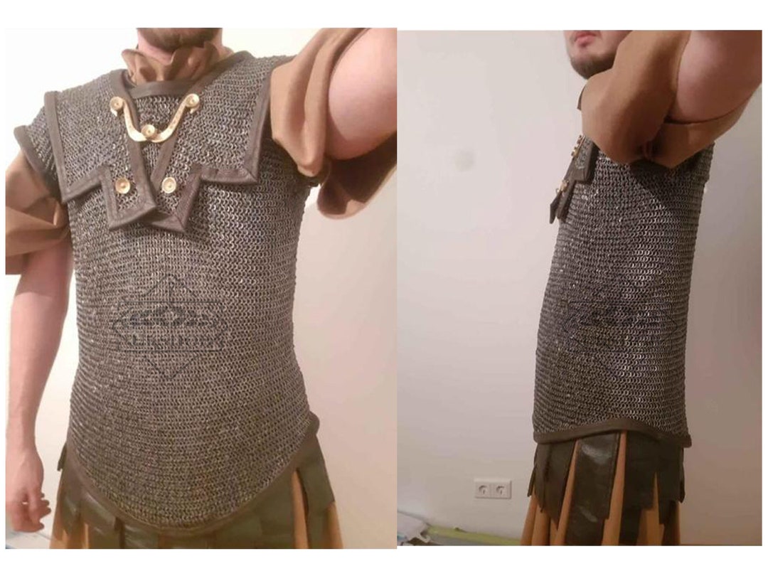 6mm Rome Chainmail Lorica Hamata Roman Chainmail Armor - Etsy