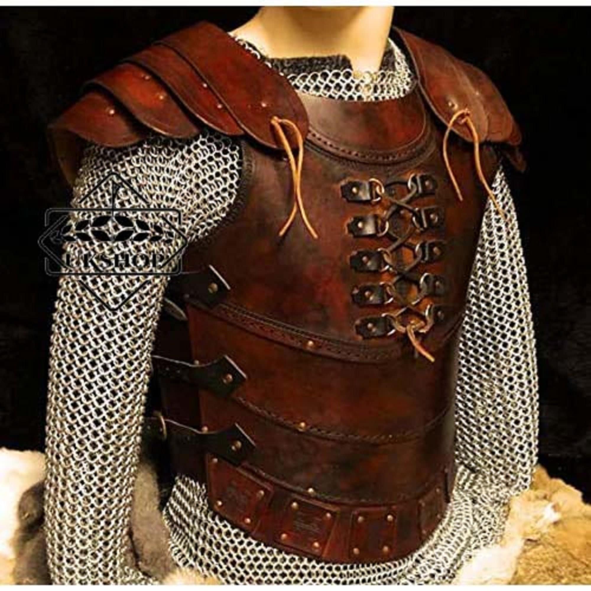 Medieval Leather Body Armor Leather Armor LARP Armor SCA - Etsy