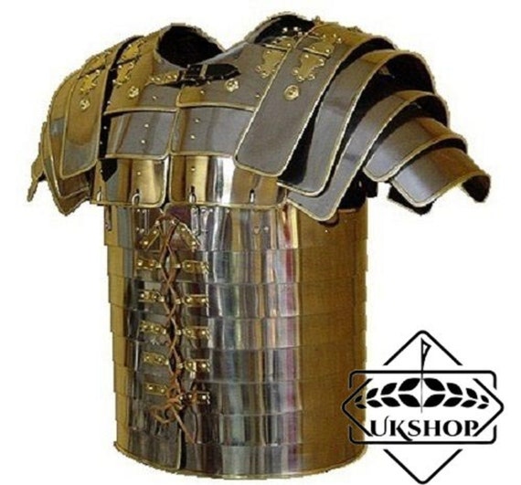 Collectibles & Art Roman Lorica Segmentata Armor Brass Trimmed ...