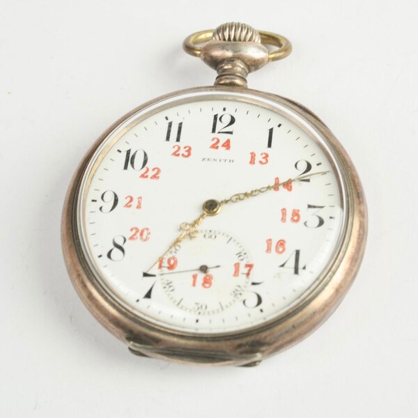 Zenith Pocket Watch - Etsy