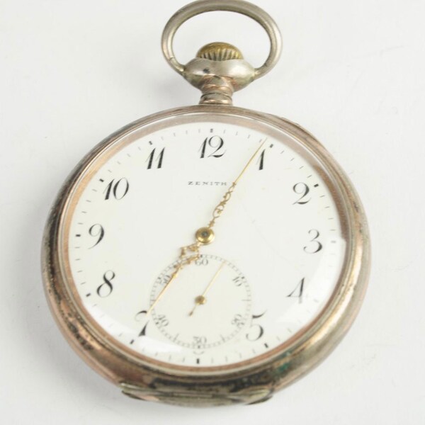 Zenith Pocket Watch - Etsy