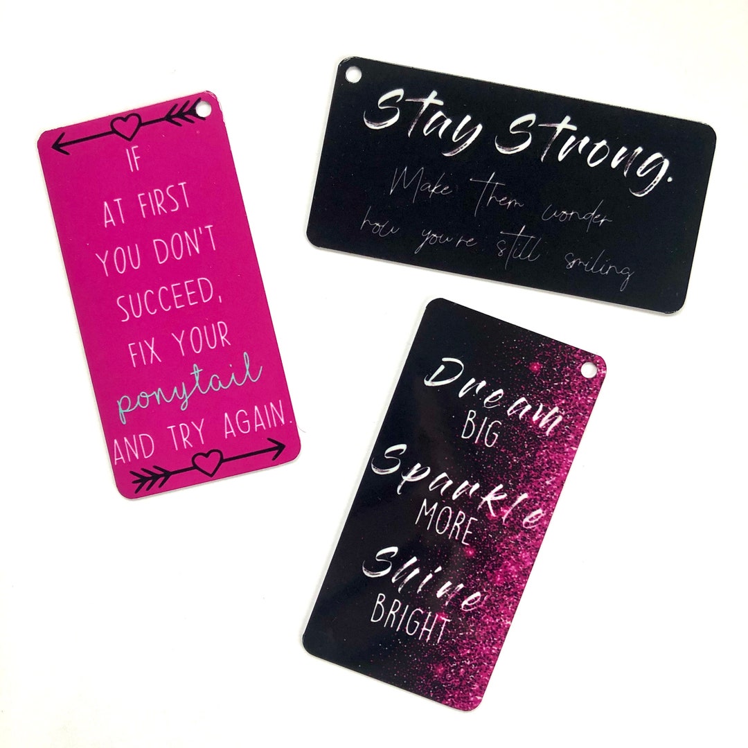 Custom Aluminum Rectangle Keepsake Keychain Custom Metal - Etsy