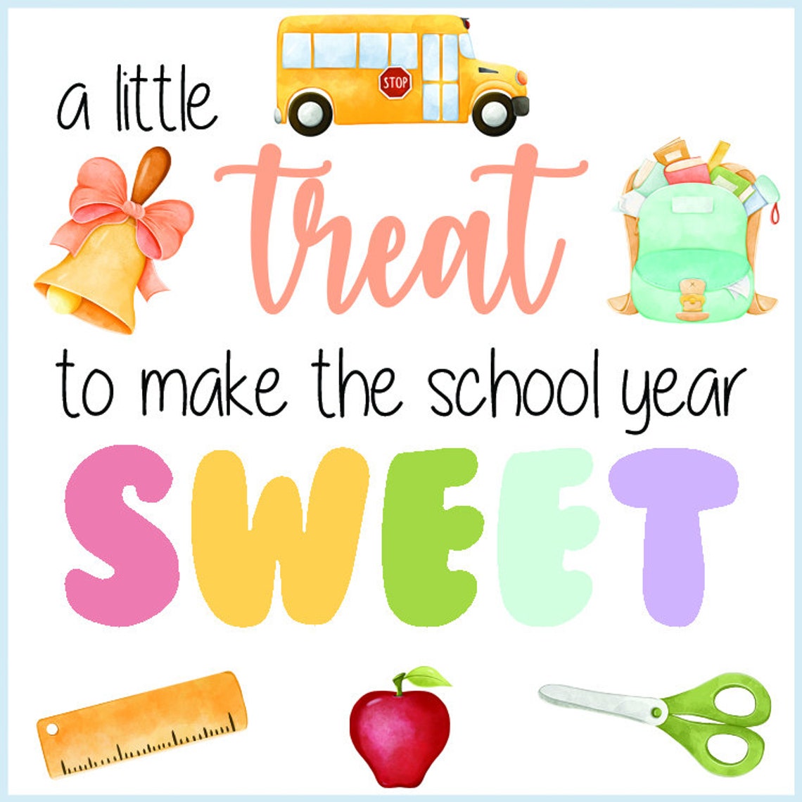 Sweet Treat Printable - Etsy