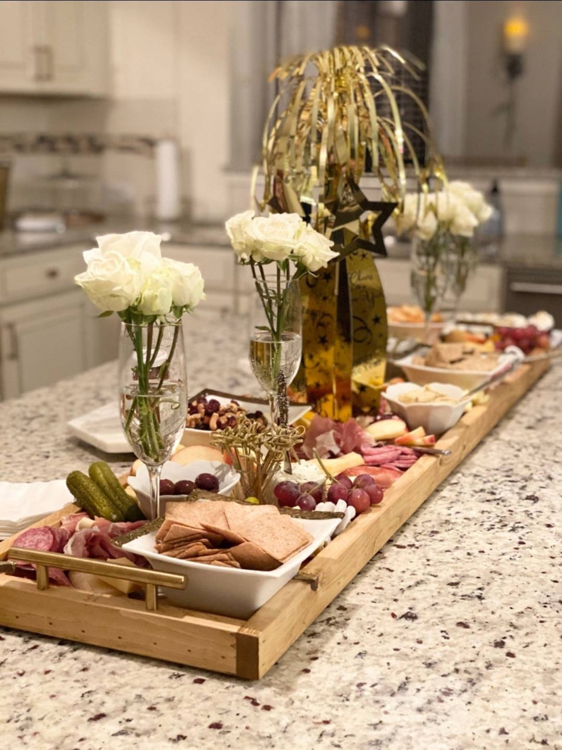 Large Charcuterie Board Modern Rustic Farmhouse Butler Board - Etsy