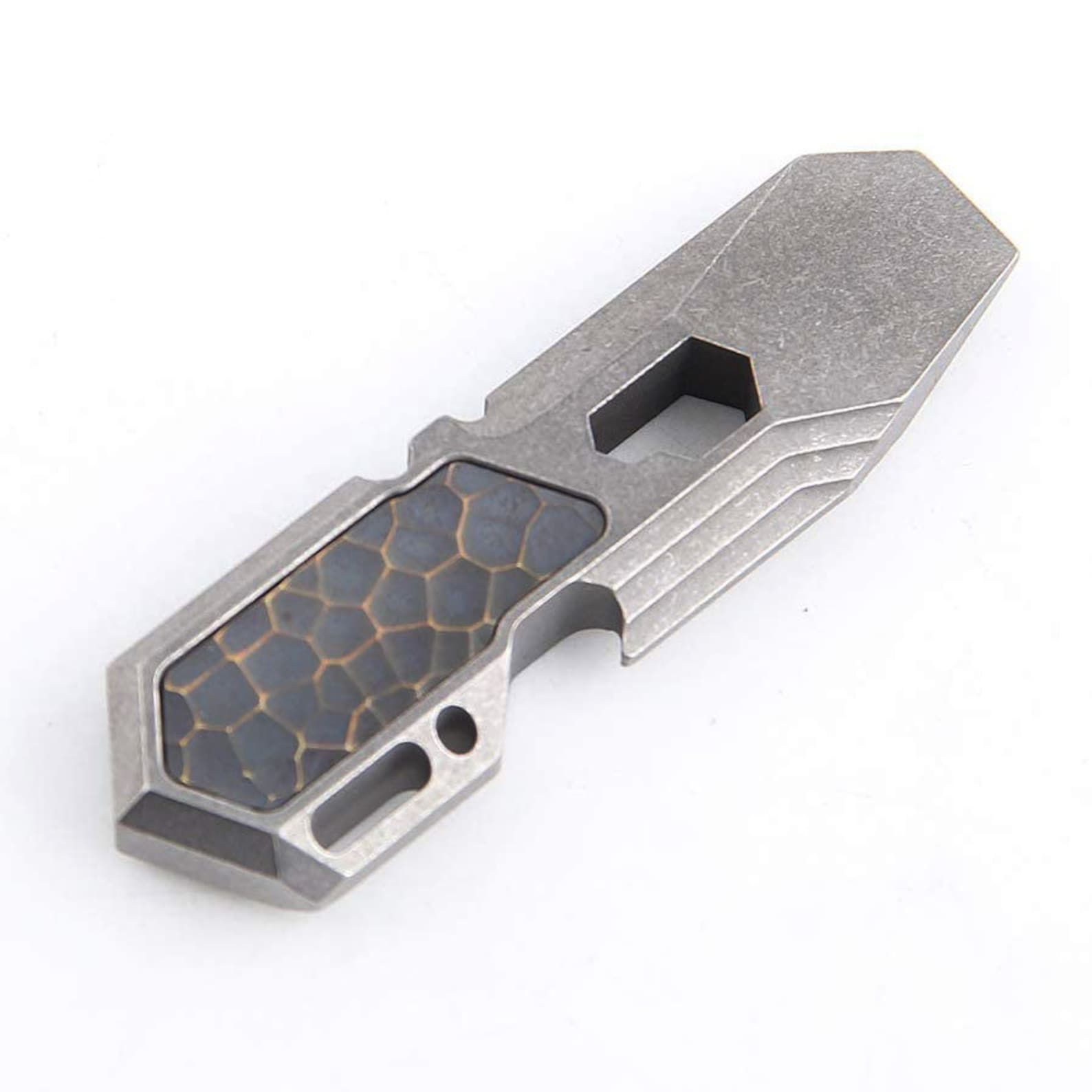 Titanium Pry Bar EDC Multi Tool With Bottle Opener Screwdriver - Etsy