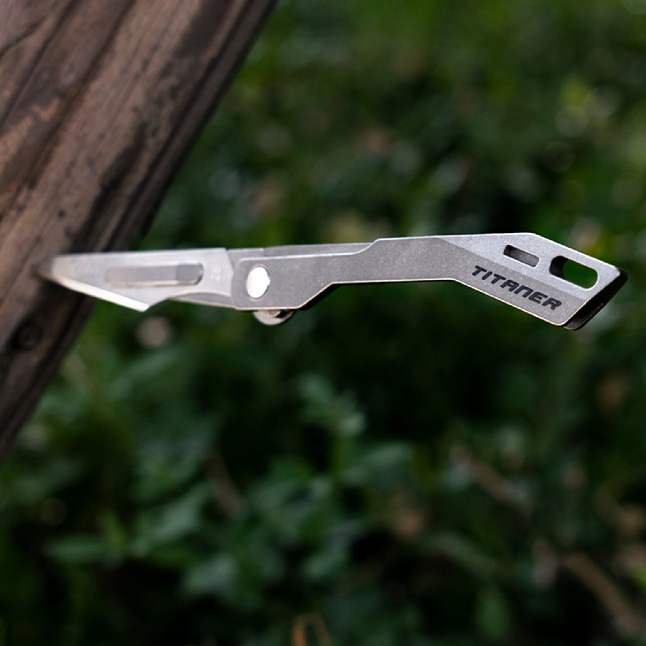 TITANER Titanium Scalpel Utility Folding Knife EDC Tool Knife - Etsy
