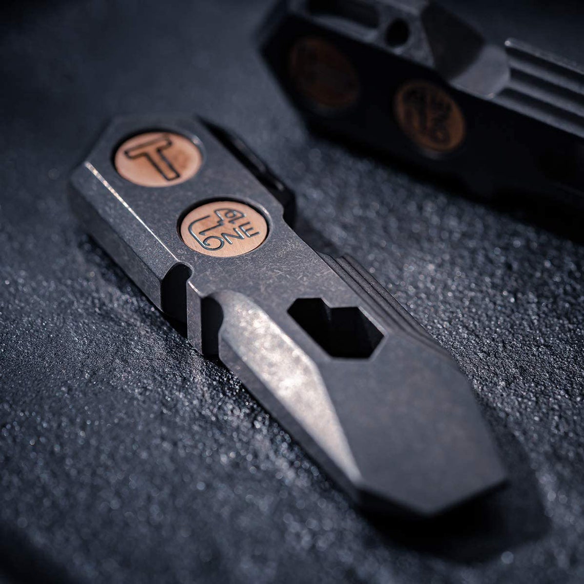 Titanium Pry Bar EDC Multi Tool With Bottle Opener Screwdriver - Etsy