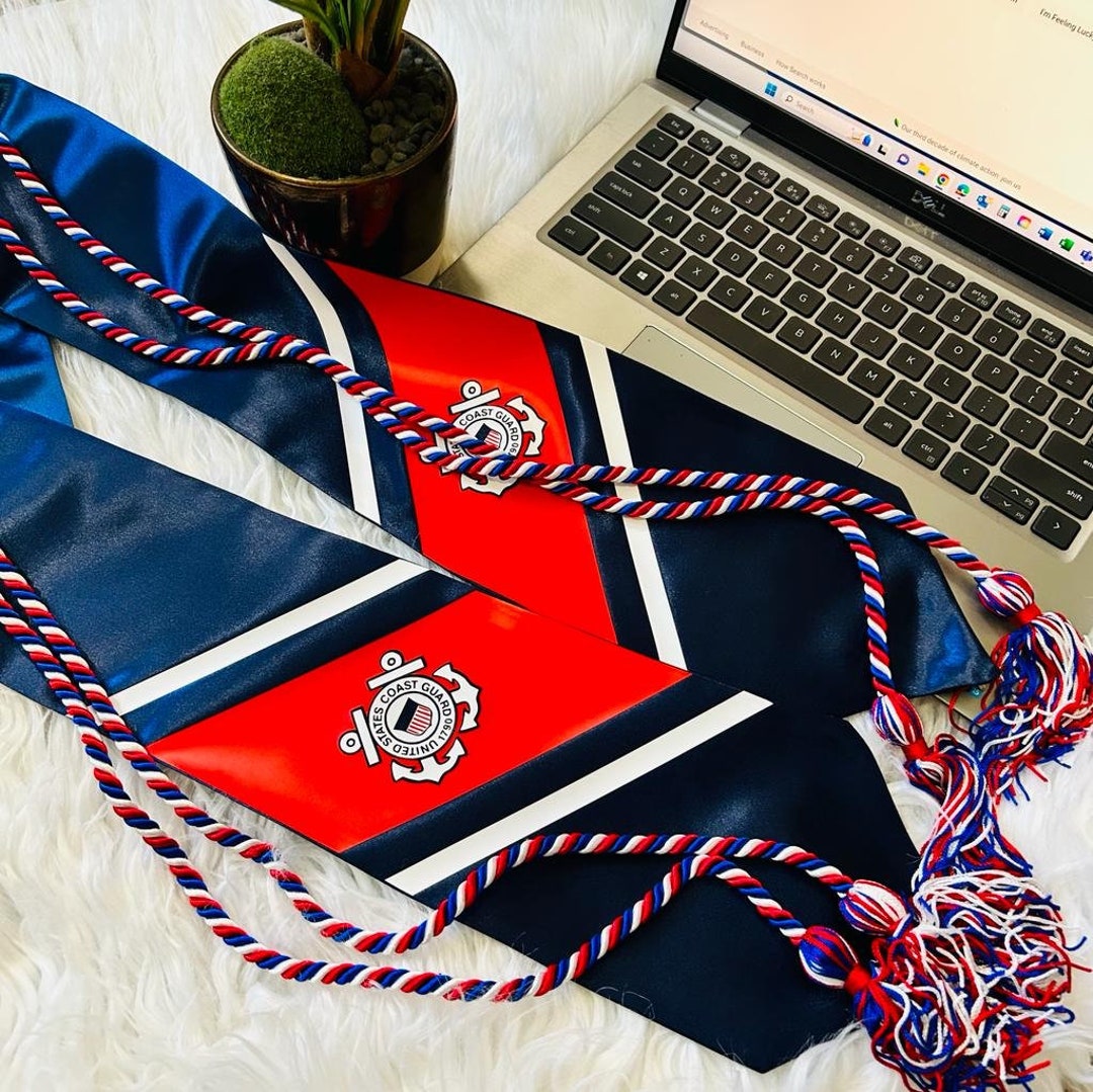 Custom Graduation Sash Veterans Stole Graduation Gifts satin Grad ...
