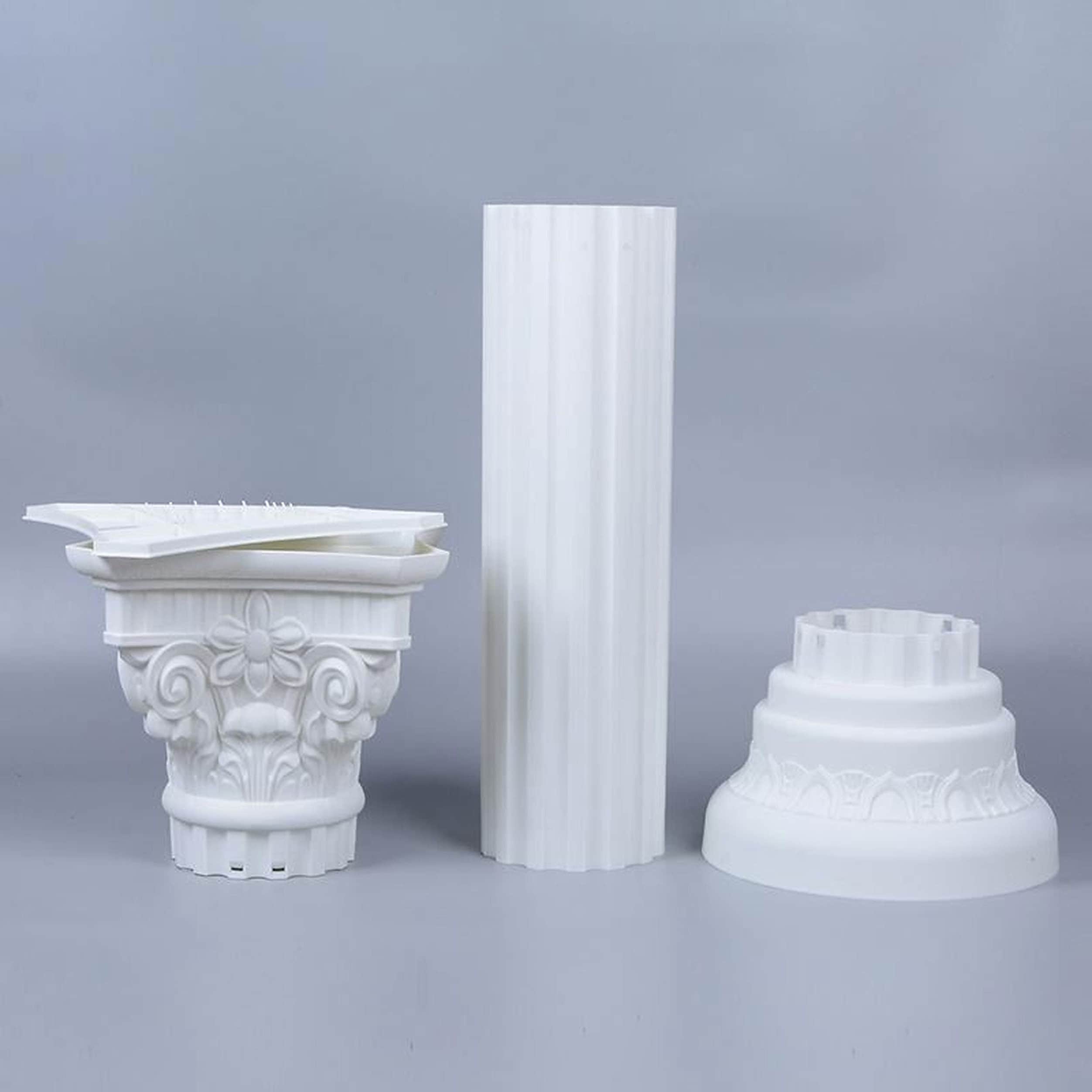 Decorative Plaster Pedestals Columns And Plastic