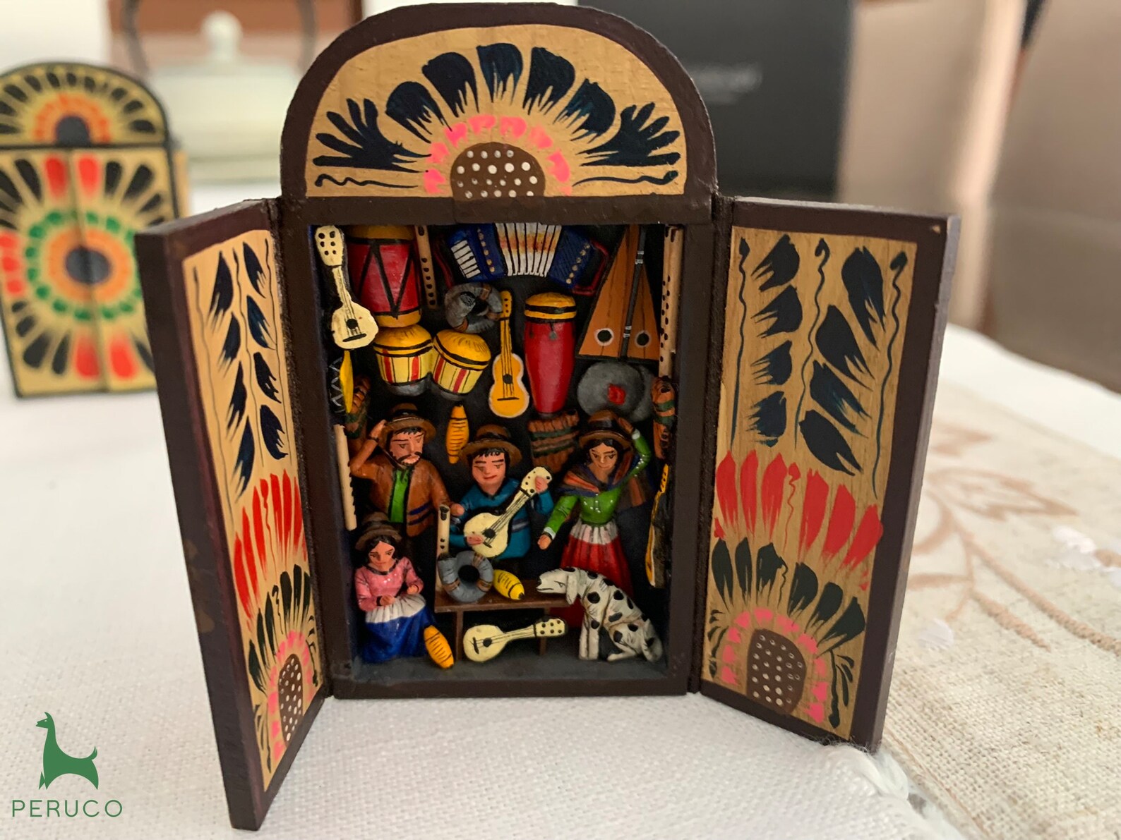 Mini Retablos Andinos De Colección, Retablos Ayacuchanos De Colección ...