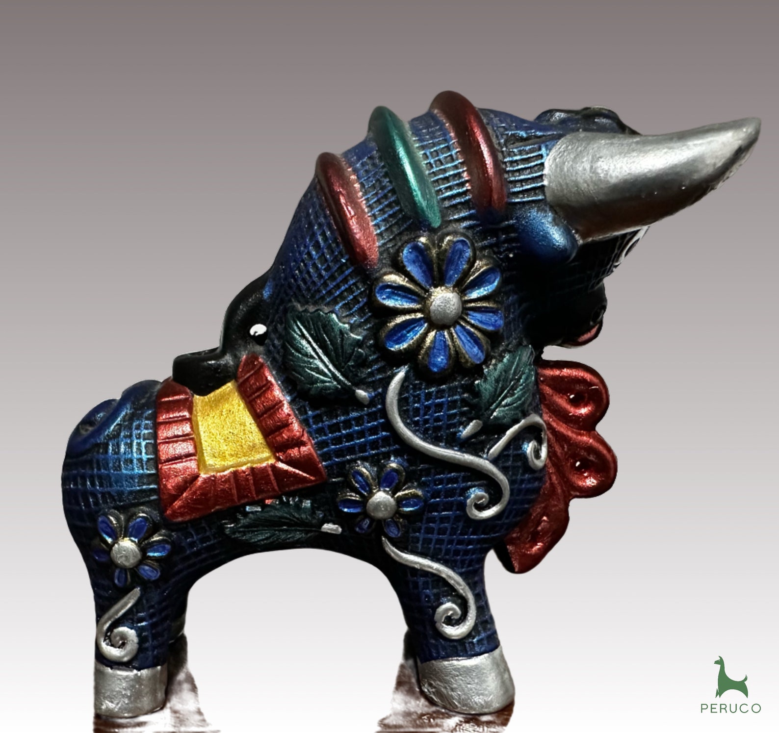 Torito De Pucará Peruano, Toro De Cerámica, Fortuna Y Prosperidad De ...