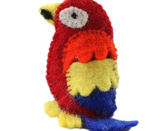 Parrot Puppet - Etsy